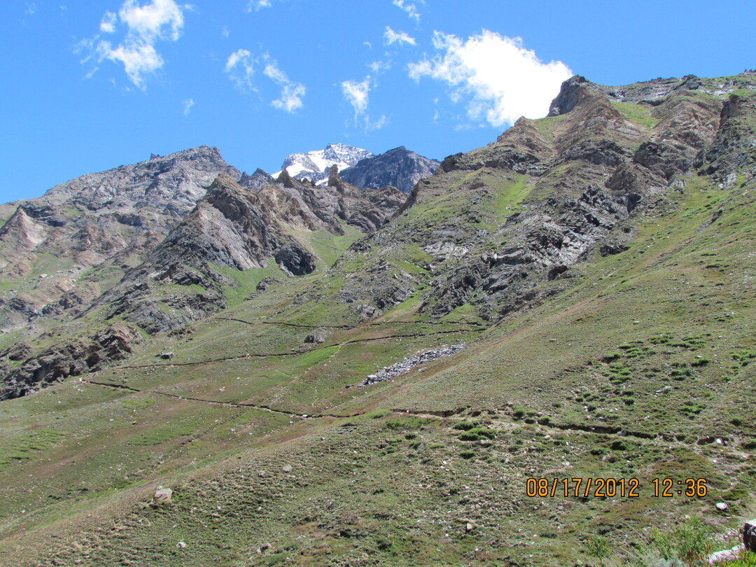 Mt Nun Expedition (7127m) - West Ridge - Above 14000ft