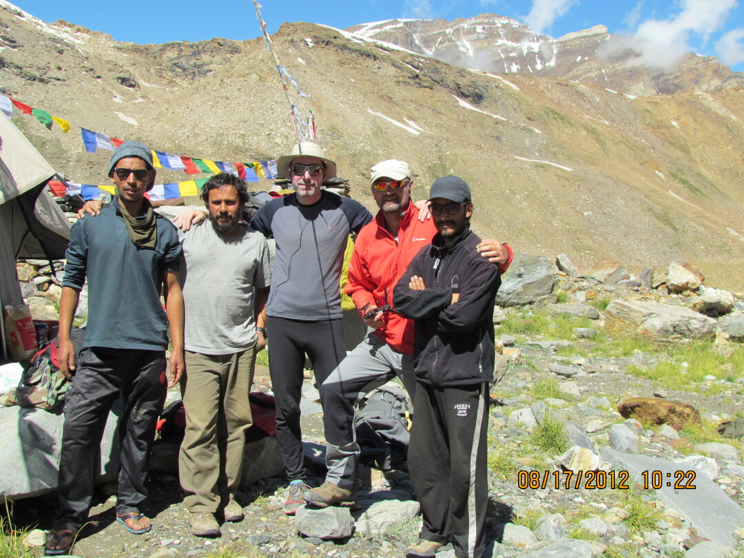 Mt Nun Expedition (7127m) - West Ridge - Above 14000ft